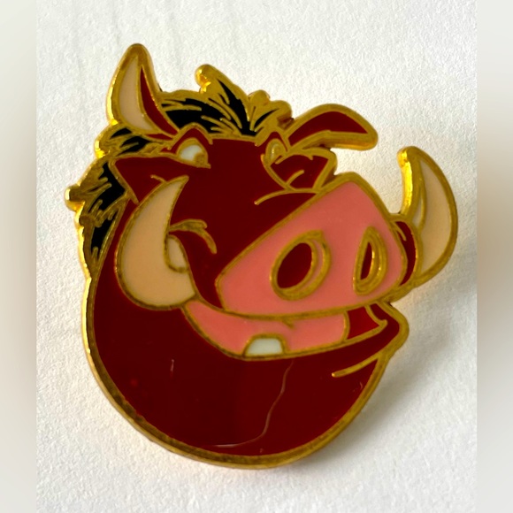 Disney | Accessories | Disney Pumba From Lion King Trading Pin | Poshmark
